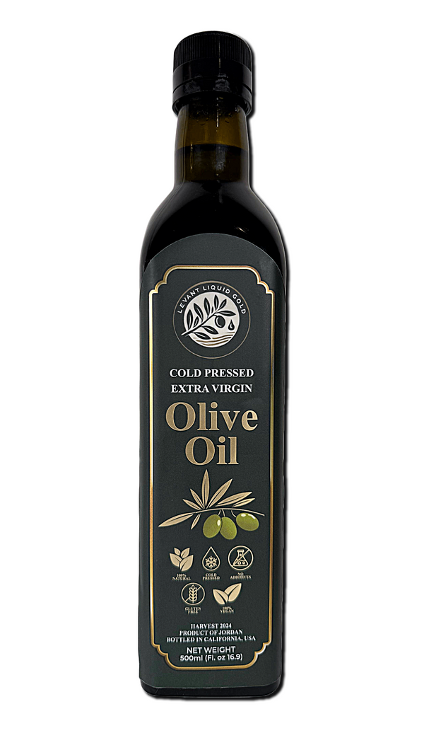 Organic Levantine Extra Virgin Olive Oil 500ml | Premium EVOO – Levant ...