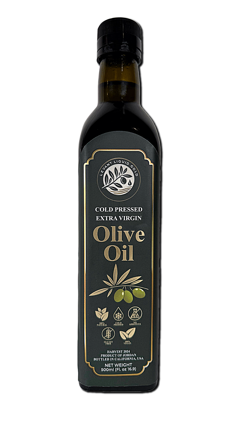 Organic Levantine Extra Virgin Olive Oil 500ml | Premium EVOO – Levant ...